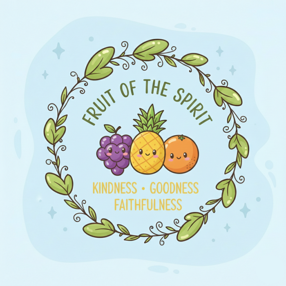 Ultimate Fruit of the Spirit Lesson Plan for Kids: Kindness & More