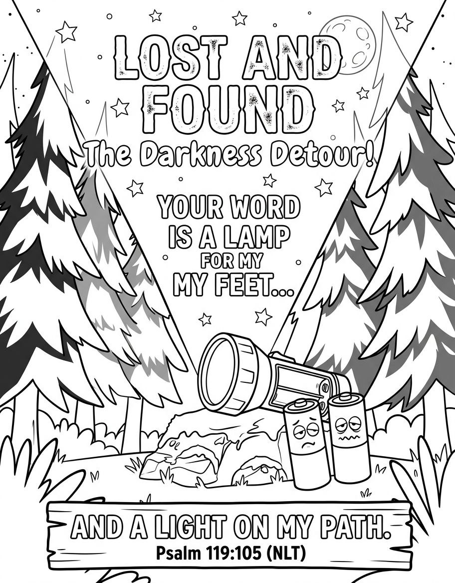 Printable Lesson Pack: Lost and Found: The Darkness Detour ...